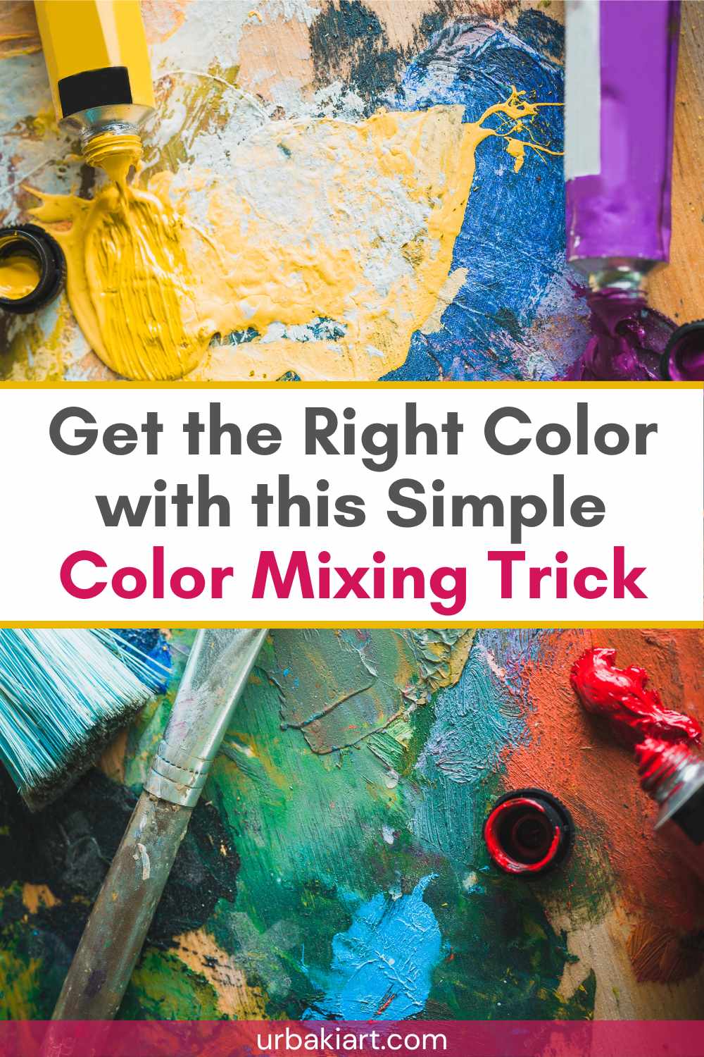 Get the Right Color with this Simple Color Mixing Trick – Urbaki Art