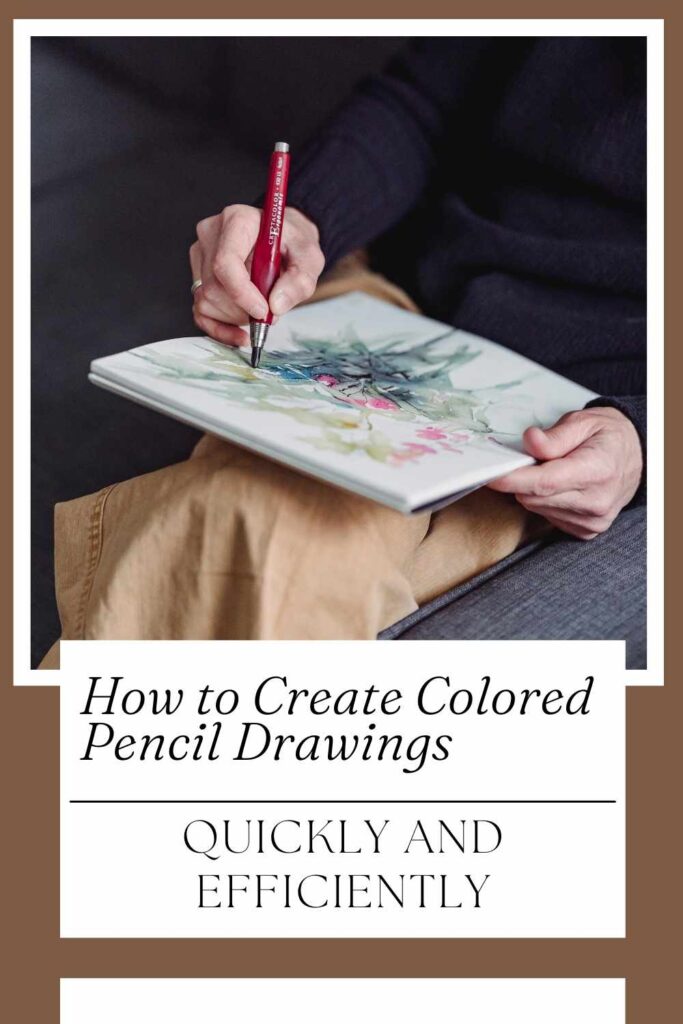 How to Create Colored Pencil Drawings Quickly and Efficiently – Urbaki Art