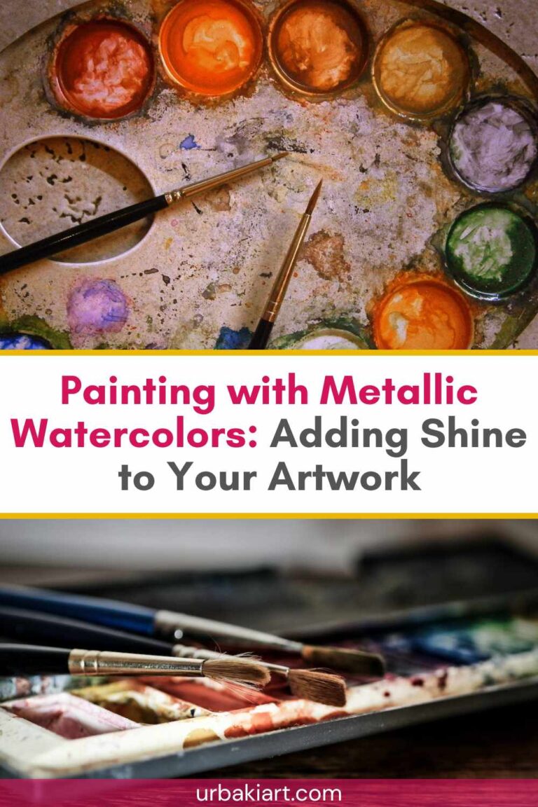 Painting with Metallic Watercolors: Adding Shine to Your Artwork