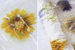 How to Eco Print at Home with Flowers