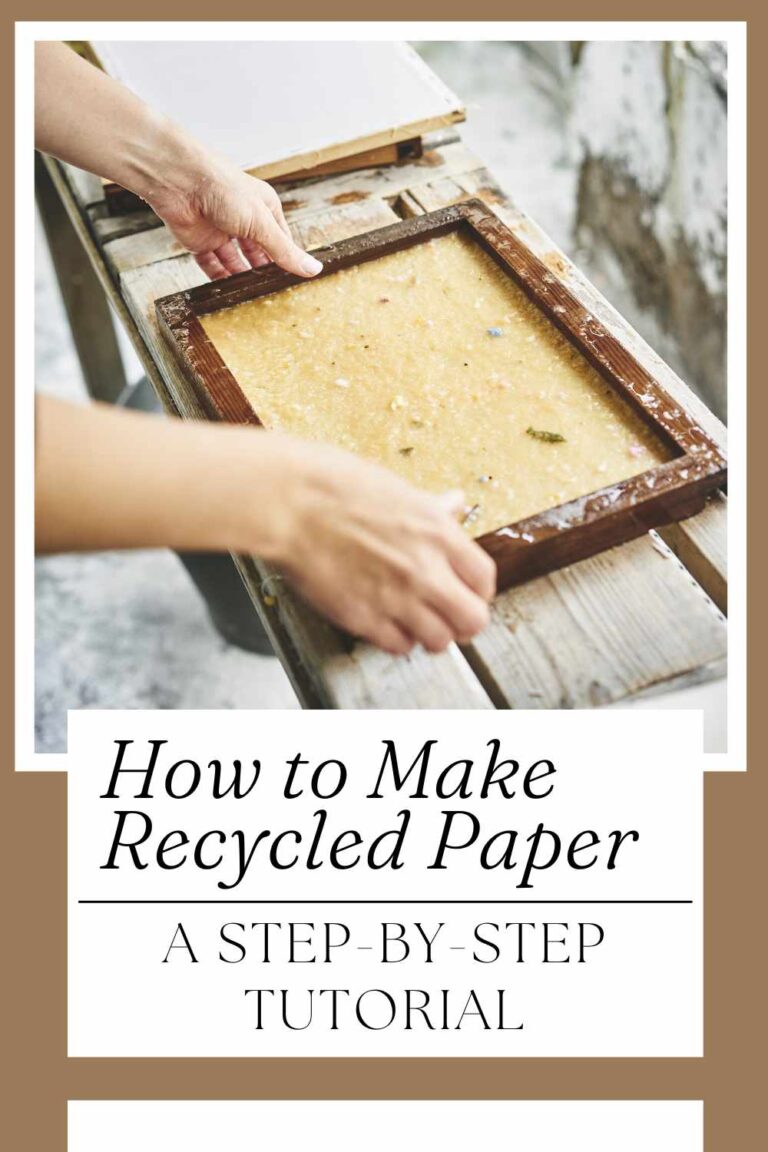 How to Make Recycled Paper: A Step-by-Step Tutorial – Urbaki Art