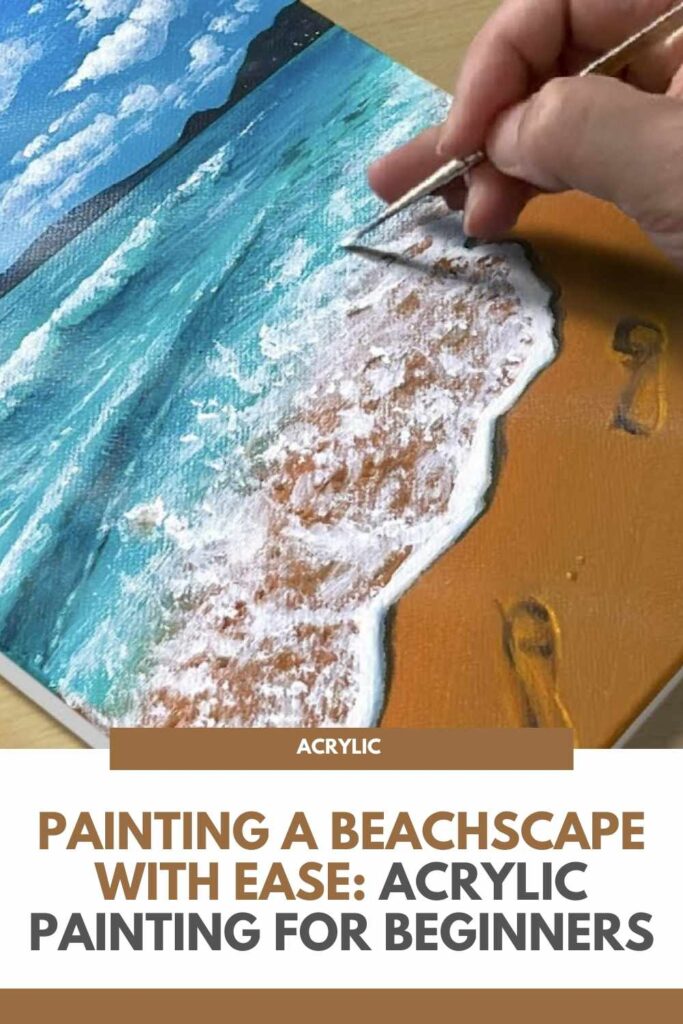 Painting a Beachscape with Ease: Acrylic Painting for Beginners ...