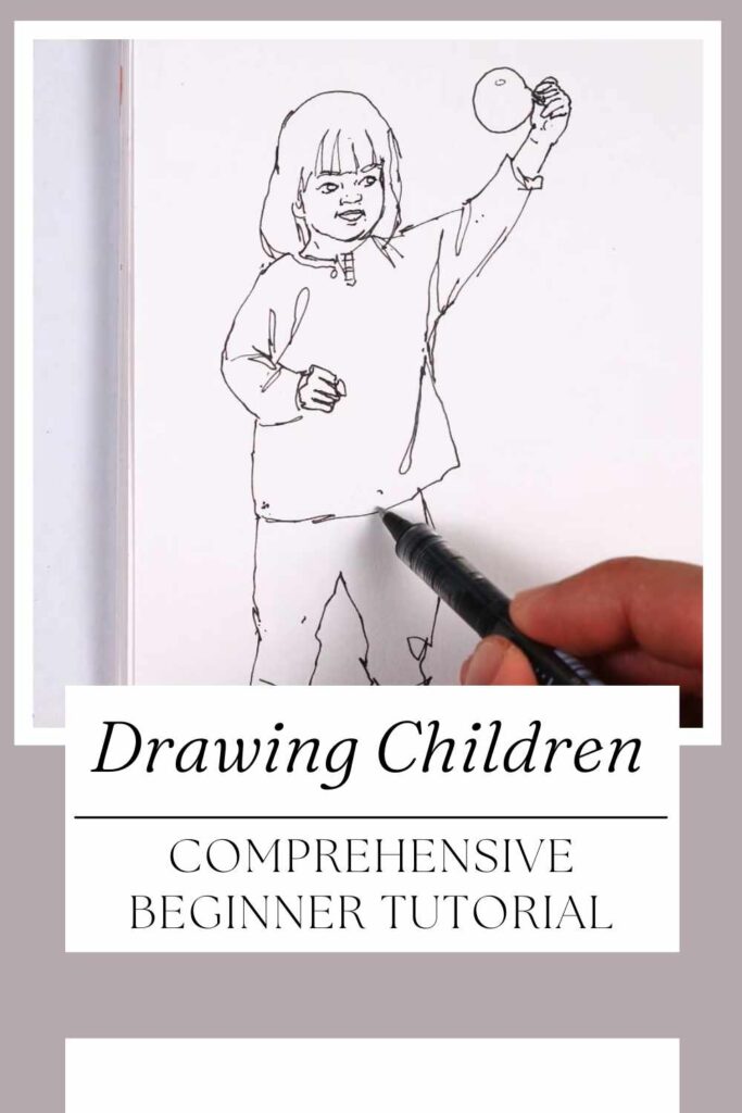 Drawing Children – Comprehensive Beginner Tutorial – Urbaki Art