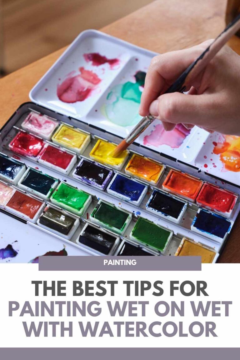 The Best Tips for Painting Wet On Wet with Watercolor