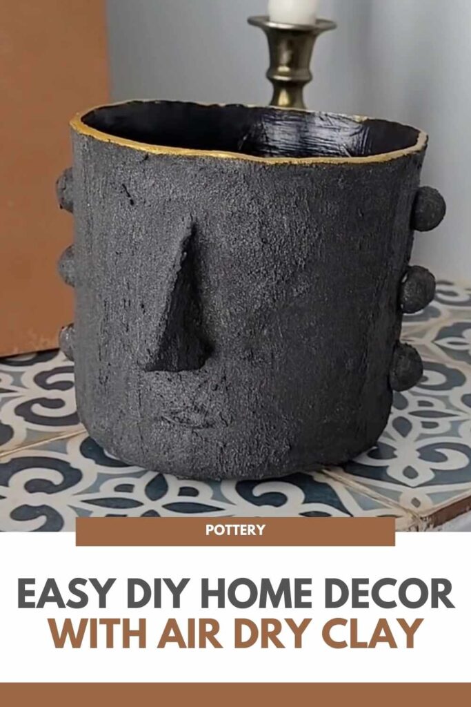 Easy DIY Home Decor with Air Dry Clay