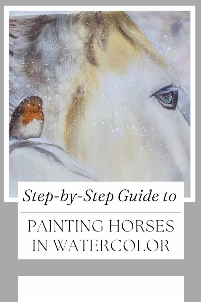 Step-by-Step Guide to Painting Horses in Watercolor – Urbaki Art