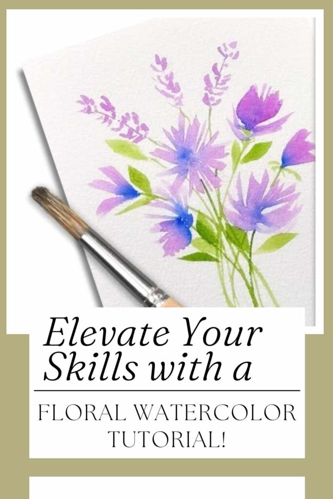 Elevate Your Skills with a Floral Watercolor Tutorial! – Urbaki Art