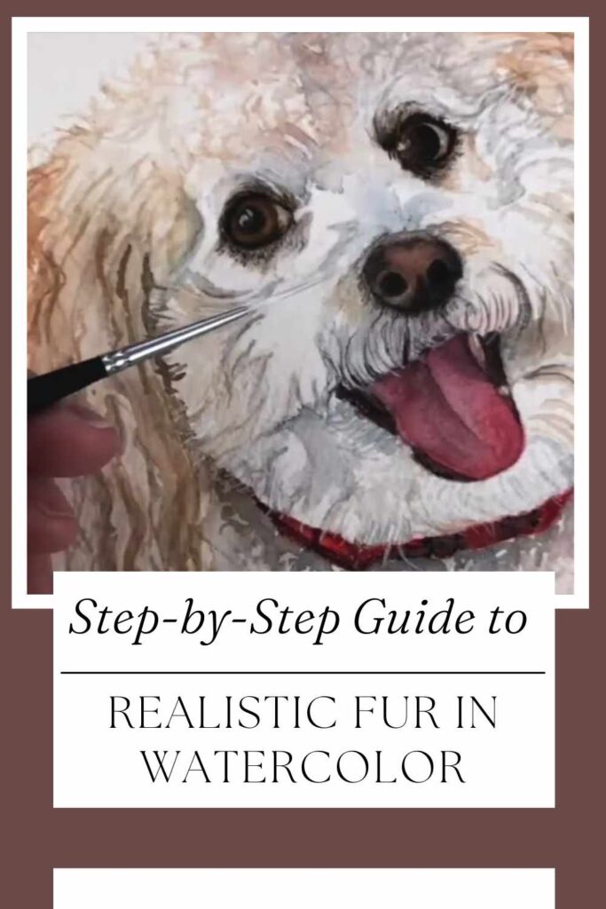 Step-by-Step Guide to Realistic Fur in Watercolor – Urbaki Art
