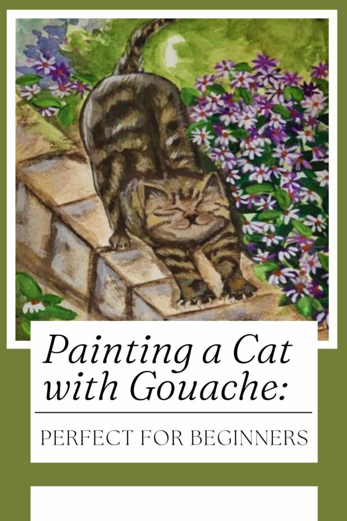 Painting a Cat with Gouache: Perfect for Beginners – Urbaki Art