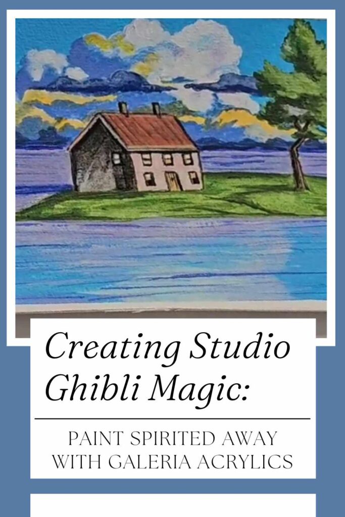 Creating Studio Ghibli Magic: Paint Spirited Away with Galeria Acrylics