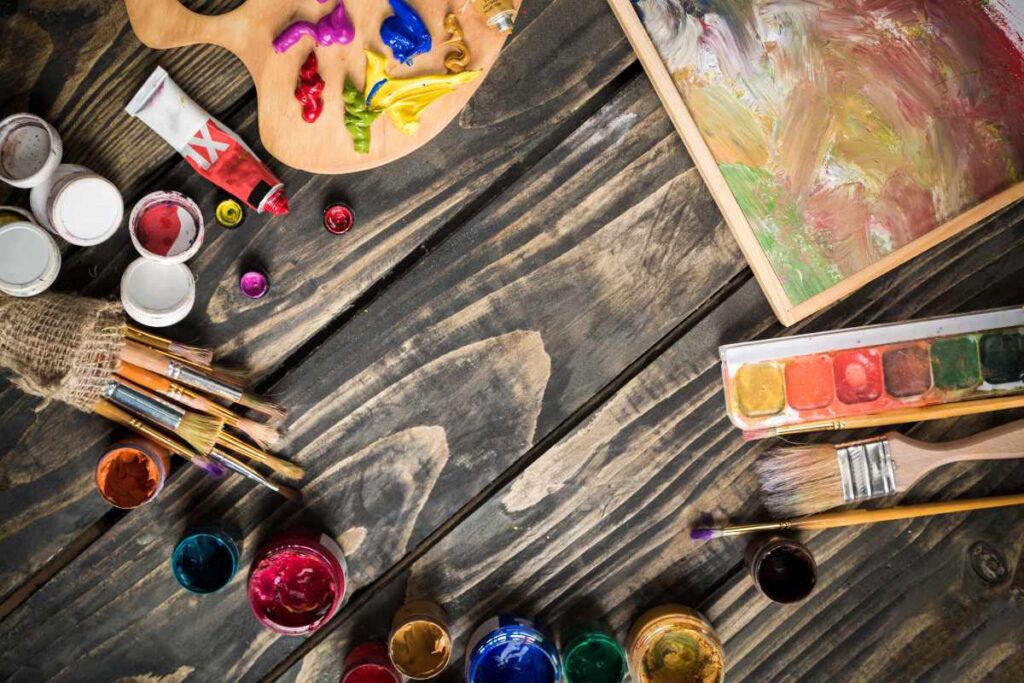 How to Create the Perfect Background with Acrylic Paint