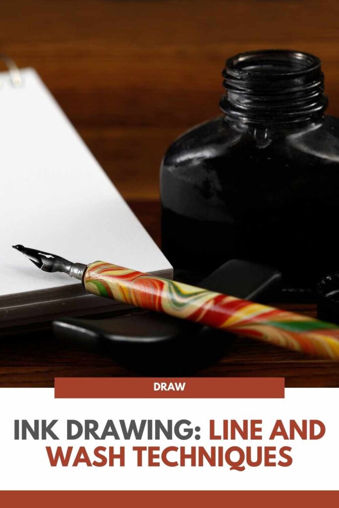 Ink Drawing: Line and Wash Techniques – Urbaki Art