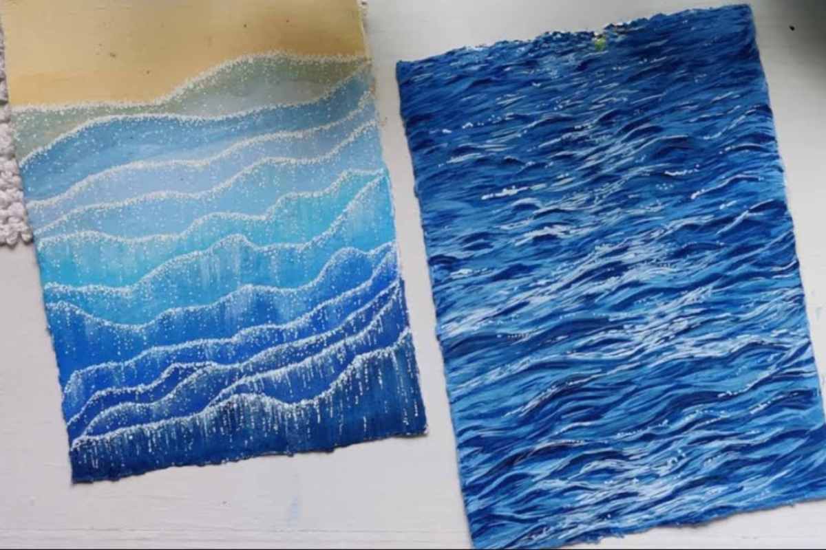 Create Stunning Ocean Waves with Gouache: A Beginner’s Tutorial ...