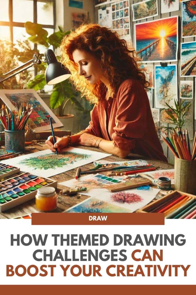 How Themed Drawing Challenges Can Boost Your Creativity – Urbaki Art