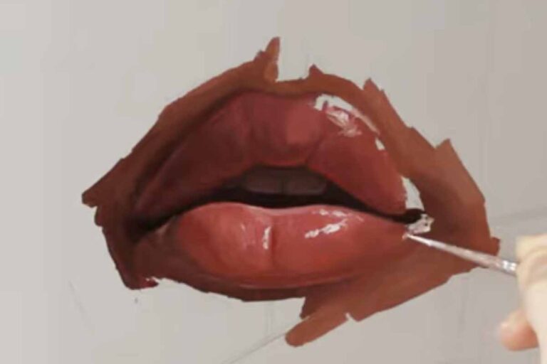 Achieving Lifelike Lips in Oil Paintings: A Beginner’s Guide – Urbaki Art