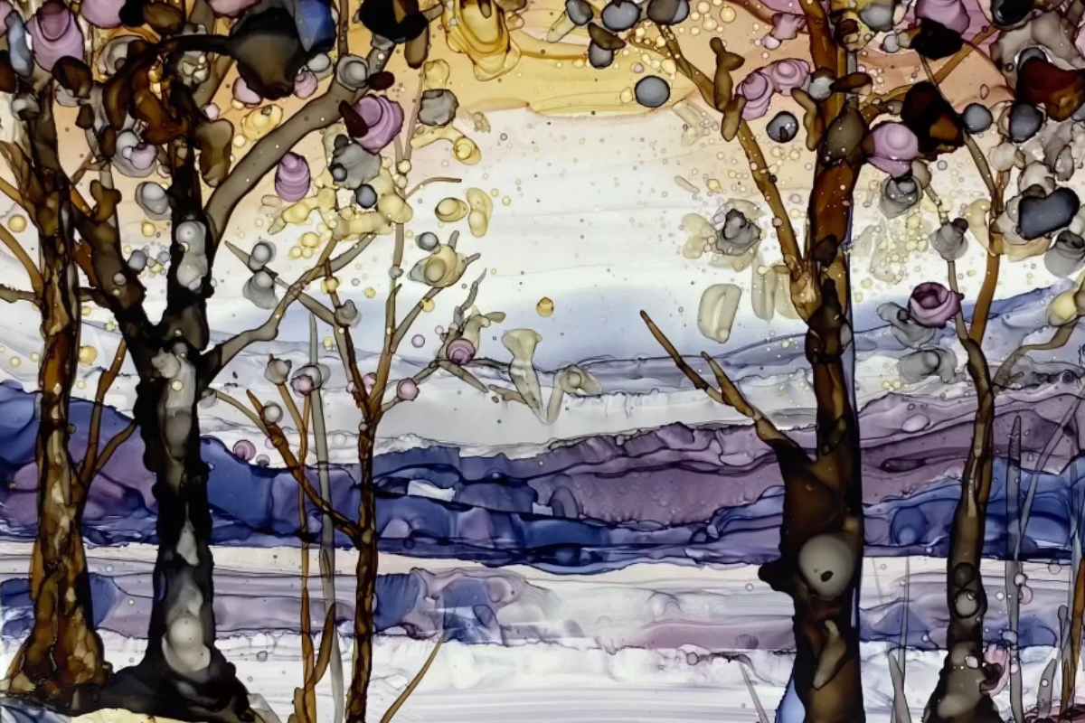 Create Beautiful Alcohol Ink Landscapes and Trees: A Beginner’s Guide ...