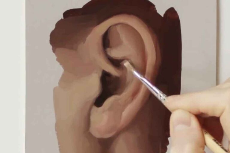 How To Paint Ears in Oil: Techniques for Realistic Portraits – Urbaki Art
