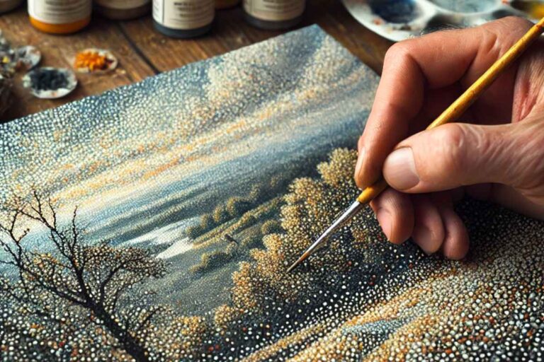 How to Master the Technique of Pointillism in Painting – Urbaki Art