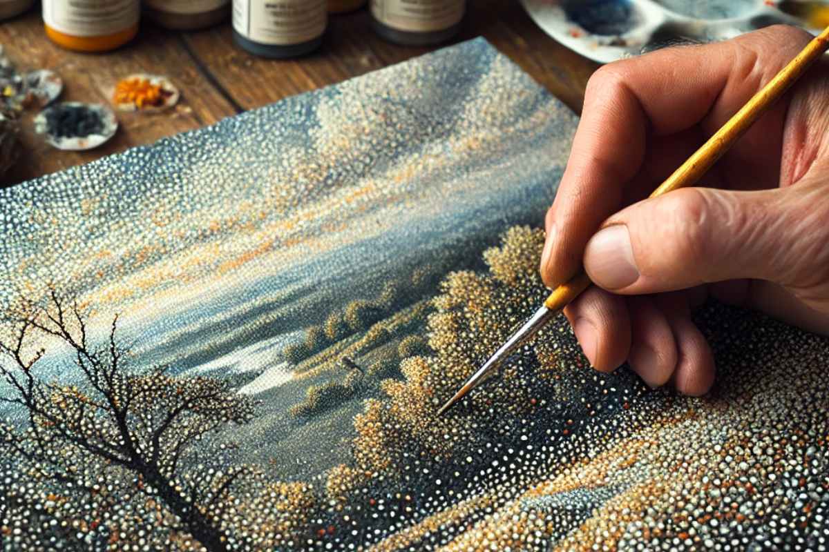 How to Master the Technique of Pointillism in Painting – Urbaki Art
