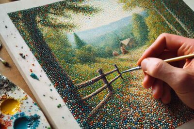 How to Master the Technique of Pointillism in Painting – Urbaki Art