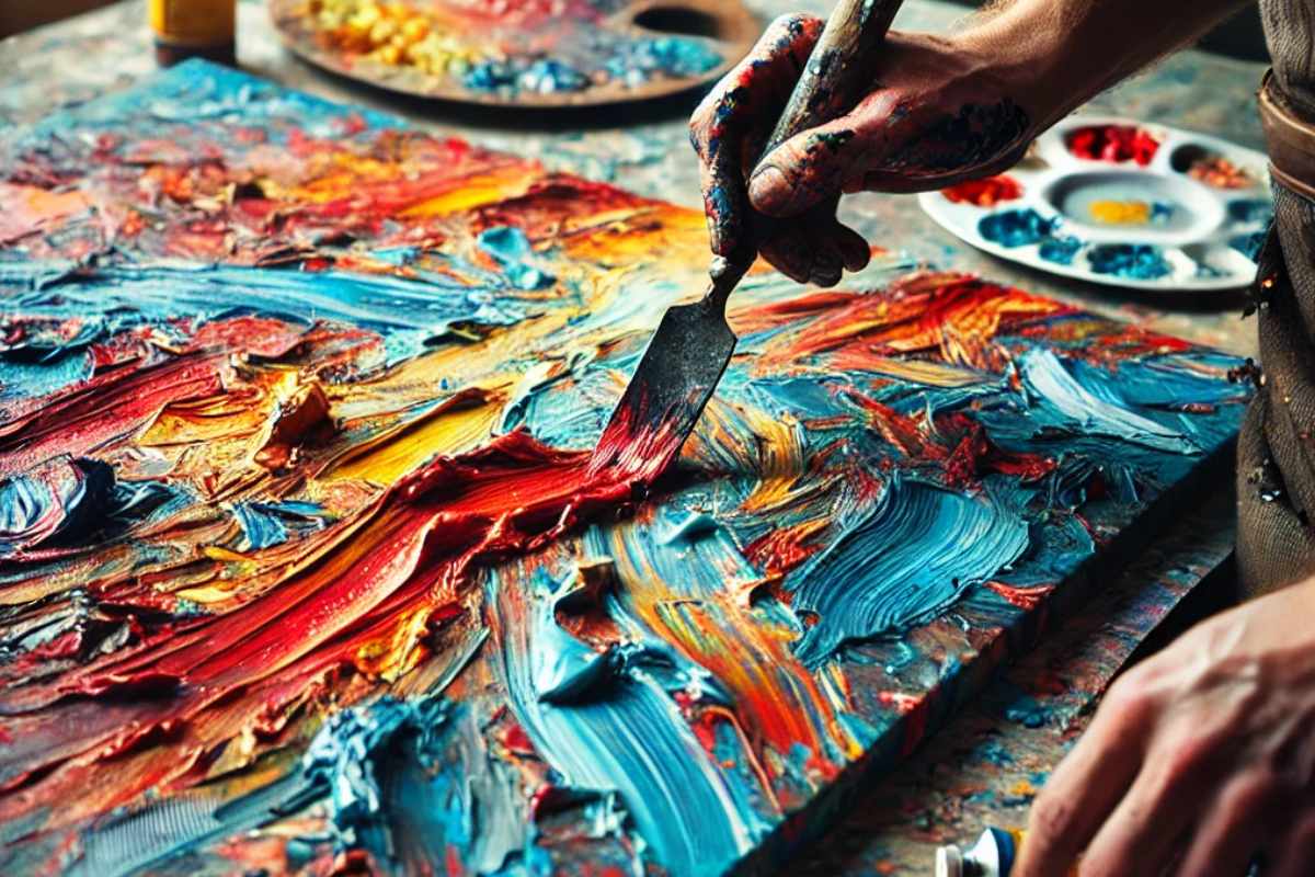 The Art of Texture: Perfecting Impasto Technique for Beginners – Urbaki Art