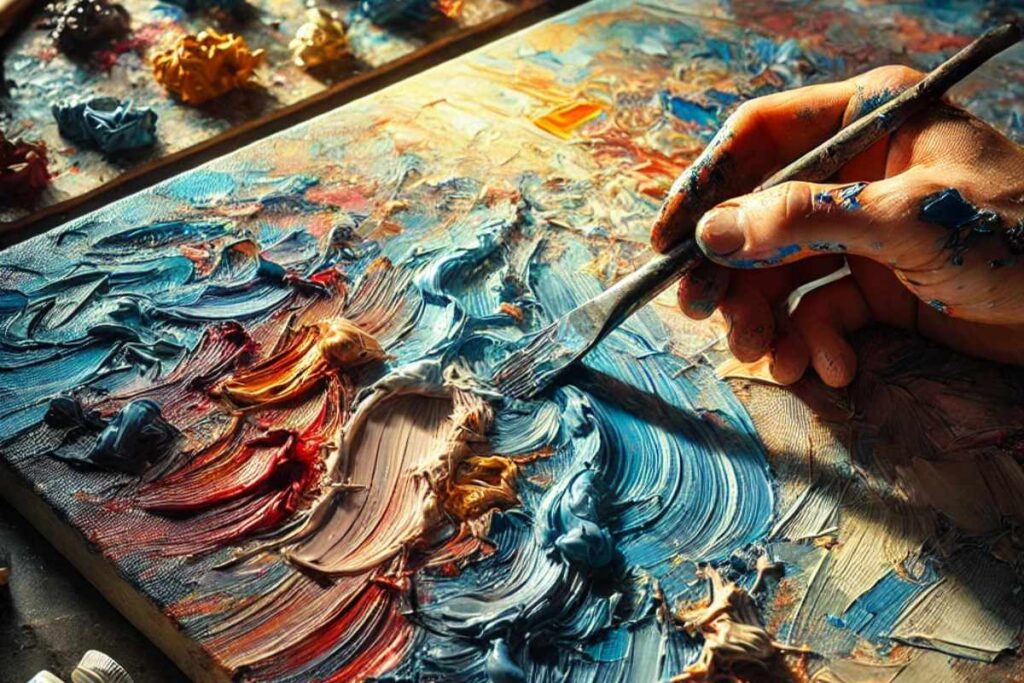 The Art of Texture: Perfecting Impasto Technique for Beginners – Urbaki Art