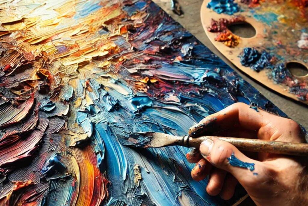 The Art of Texture: Perfecting Impasto Technique for Beginners – Urbaki Art