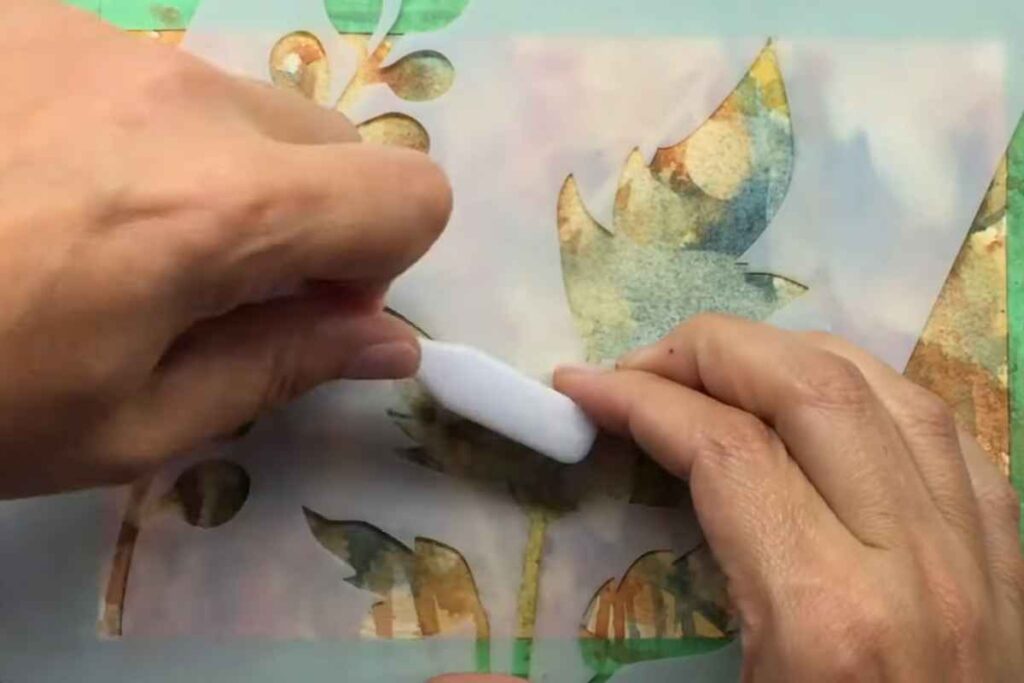 Watercolor and Stencil Lifting: Fun and Creative Art Journal Technique ...