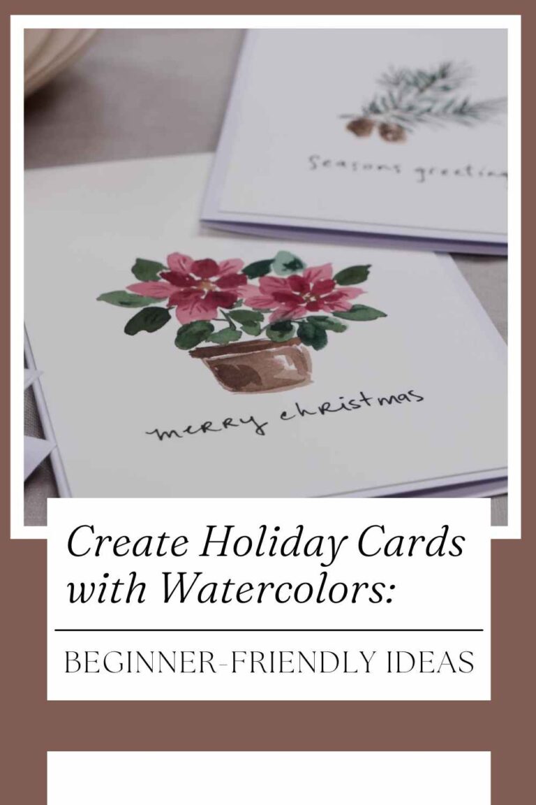 Create Holiday Cards with Watercolors: Beginner-Friendly Ideas