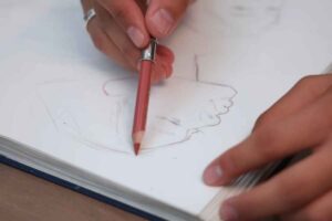 How to Paint Expressive Watercolour Portraits with Two Colours – Urbaki Art