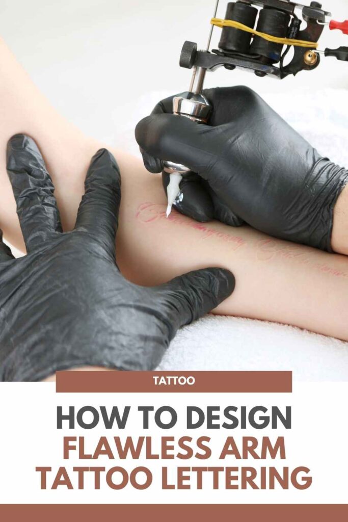 How to Design Flawless Arm Tattoo Lettering – Urbaki Art