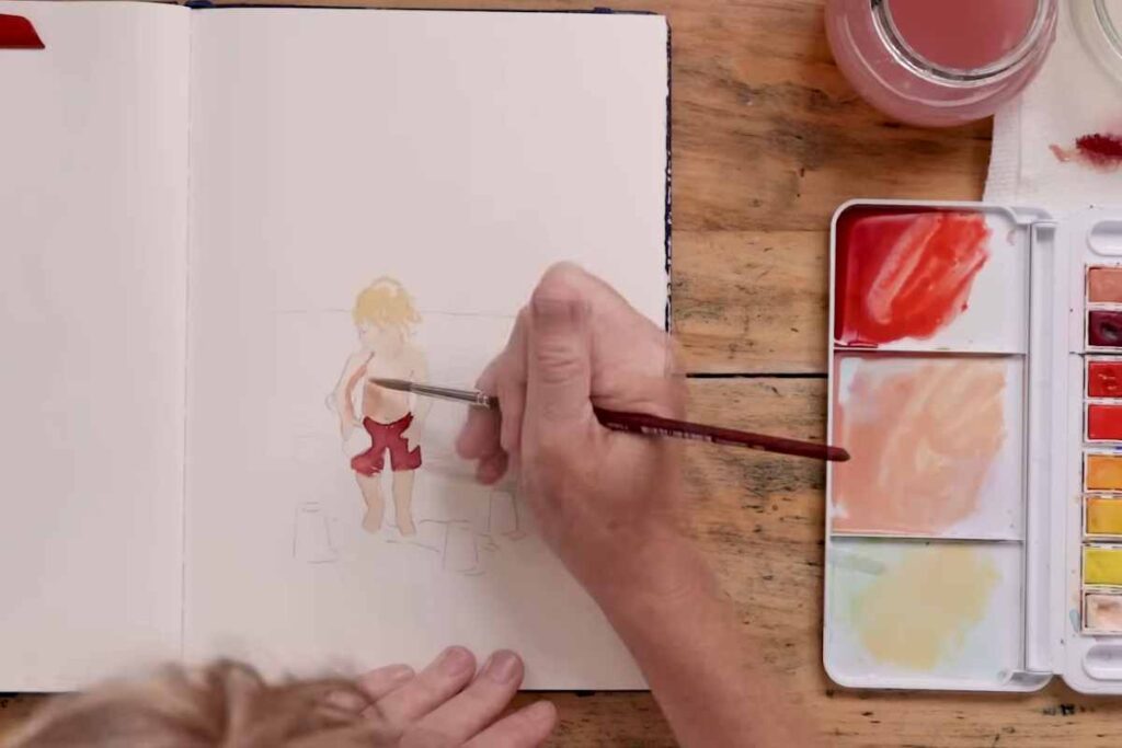 Beginner’s Watercolor Guide to Painting Human Figures