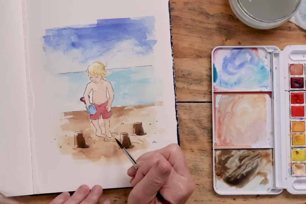 Beginner’s Watercolor Guide to Painting Human Figures