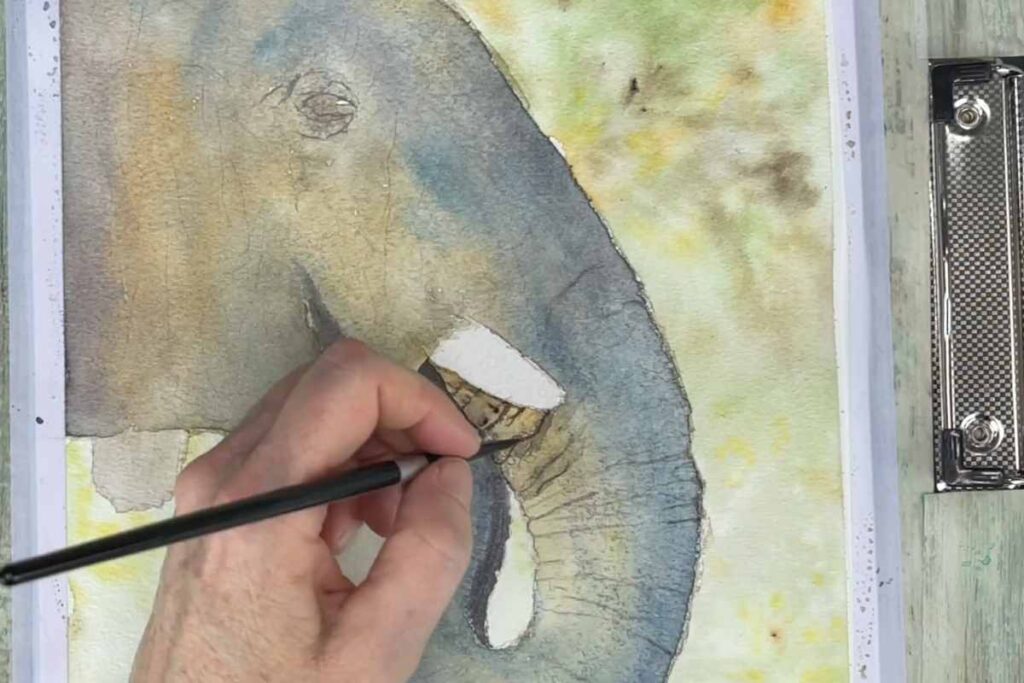 Step-by-Step Guide to Painting an Elephant with Watercolors