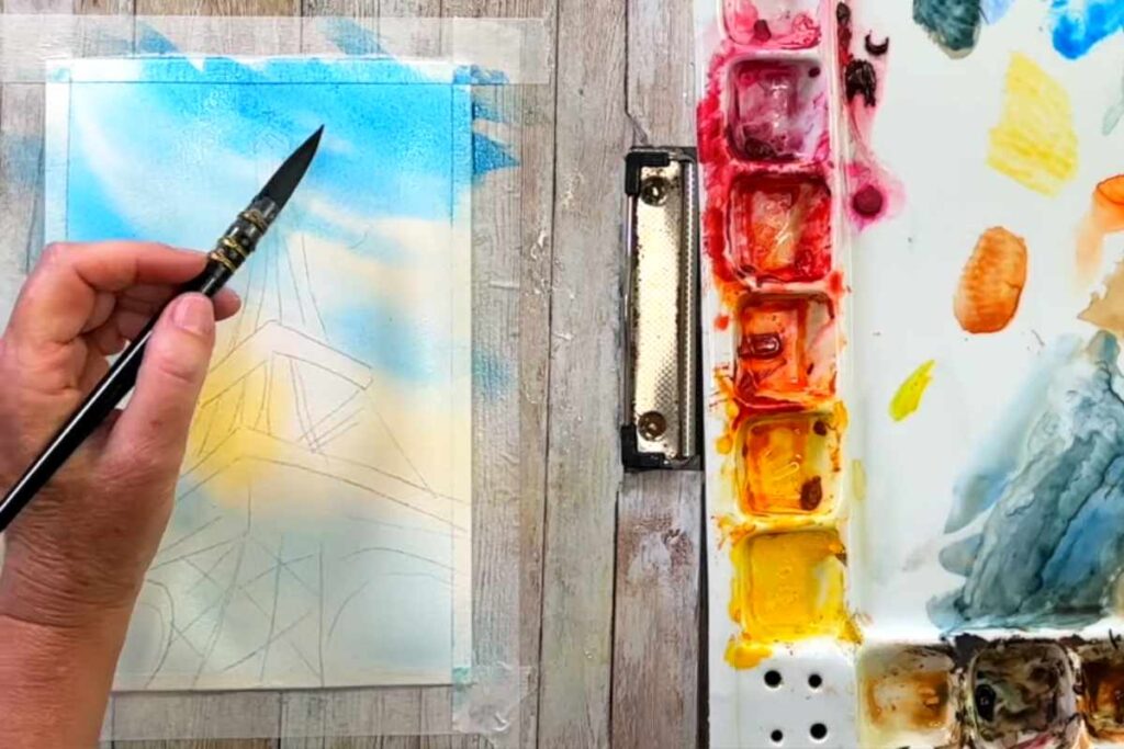 Capture Paris in Watercolor: Easy Cityscape Tutorial for All Levels ...