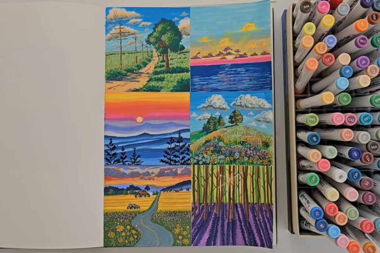 Creative Acrylic Marker Techniques and Ideas for Vibrant Artwork