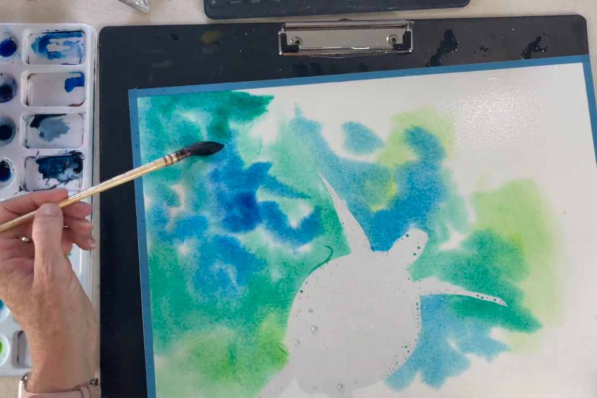 Paint a Stunning Sea Turtle in Watercolor: Easy Tutorial for Beginners ...