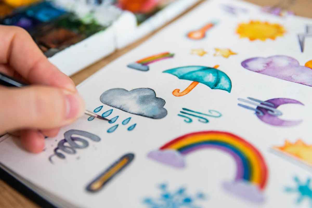 3 Quick and Beautiful Watercolor Ideas to Fill Your Sketchbook