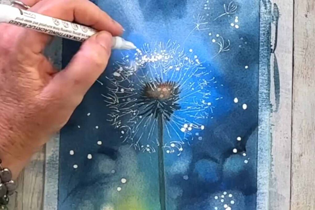 Create a Magical Dandelion with Watercolor: Cool Tricks and Techniques