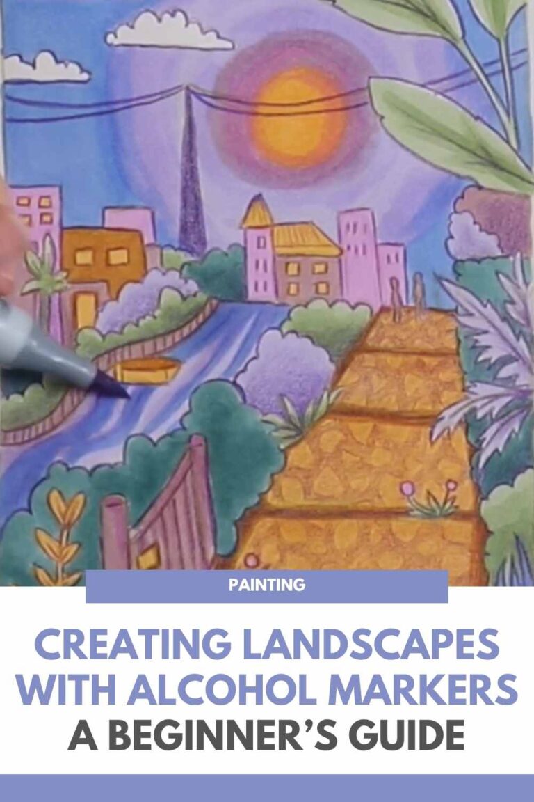 Creating Landscapes with Alcohol Markers: A Beginner’s Guide – Urbaki Art