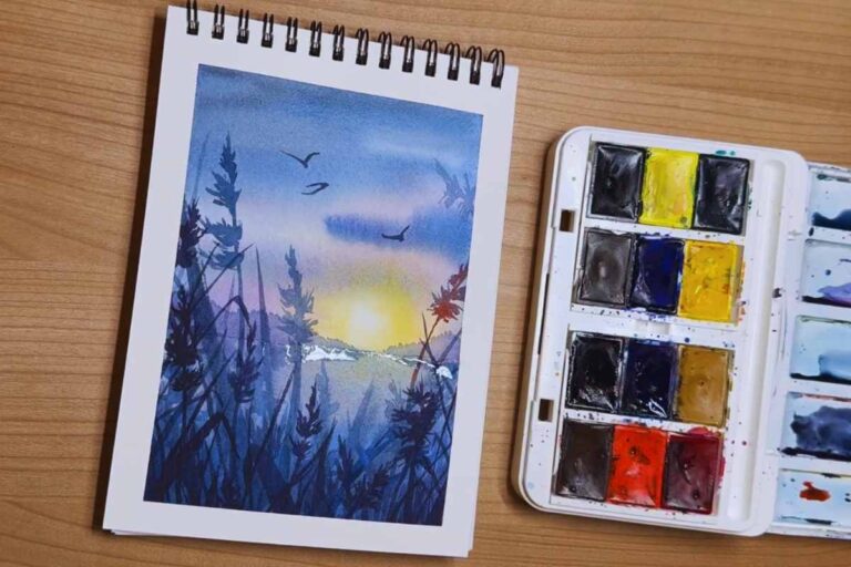 Beginner's Guide to Watercolor Landscapes: Tips and Techniques