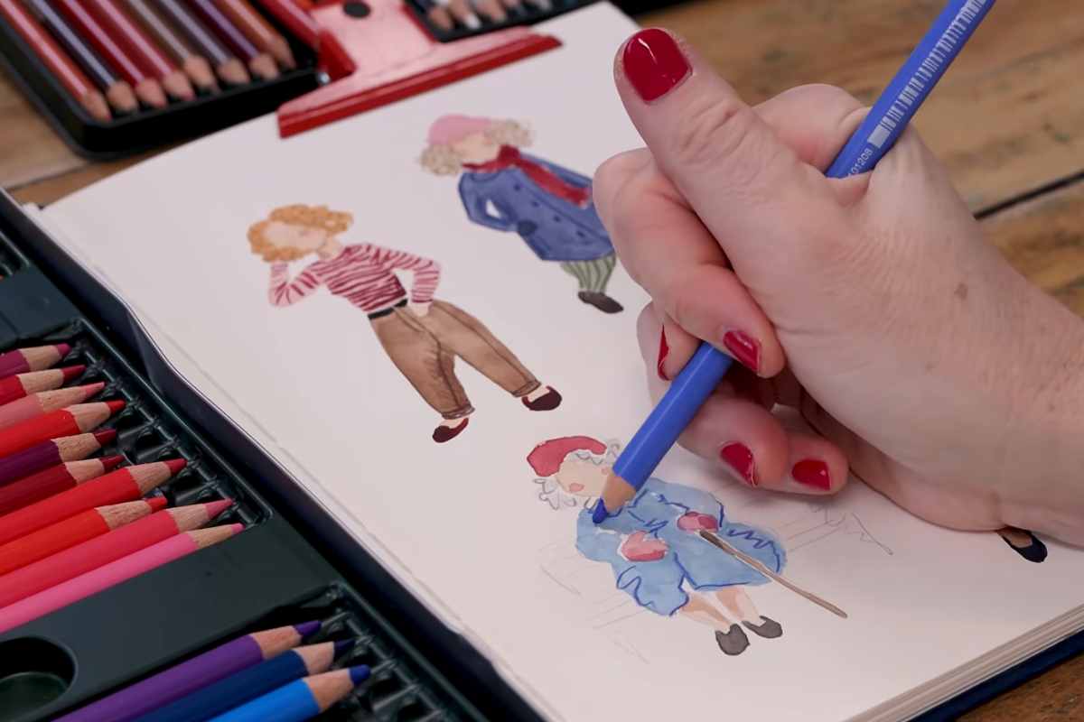 How to Illustrate People in Watercolor: Easy Tips for Beginners ...