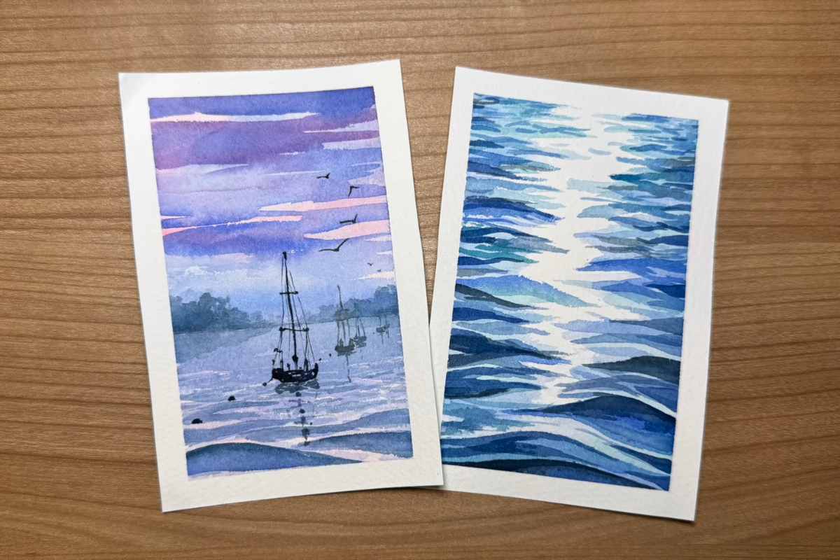 Paint the Sea with Watercolors: A Beginner-Friendly Art Guide