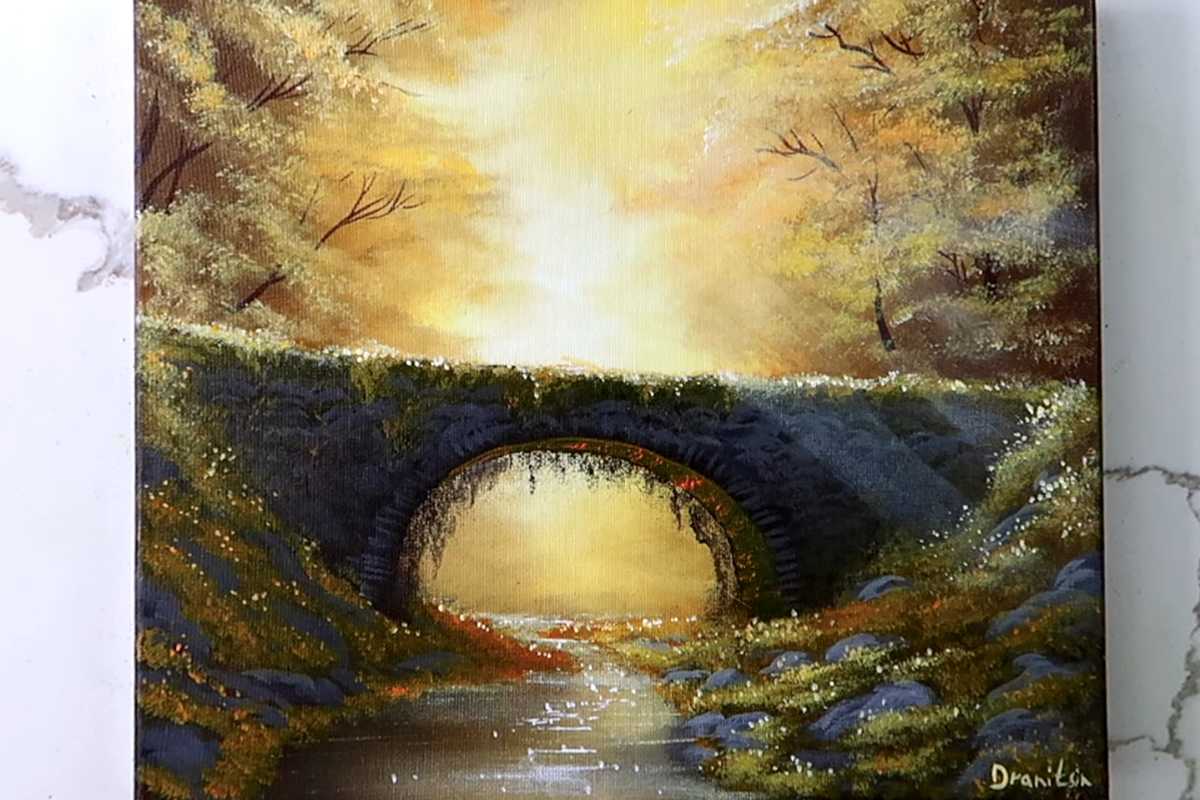 Beginner's Guide to Painting the Sunshine Bridge with Acrylics